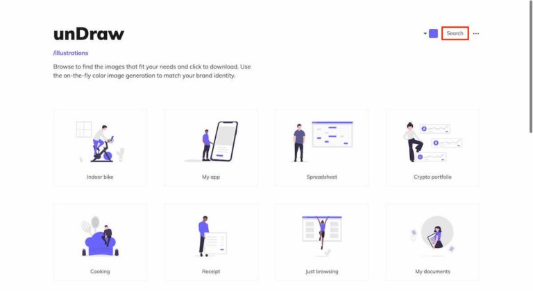 【unDrawの使い方】シンプルかつお洒落なイラストが豊富のサイトを解説 - taitaiblog